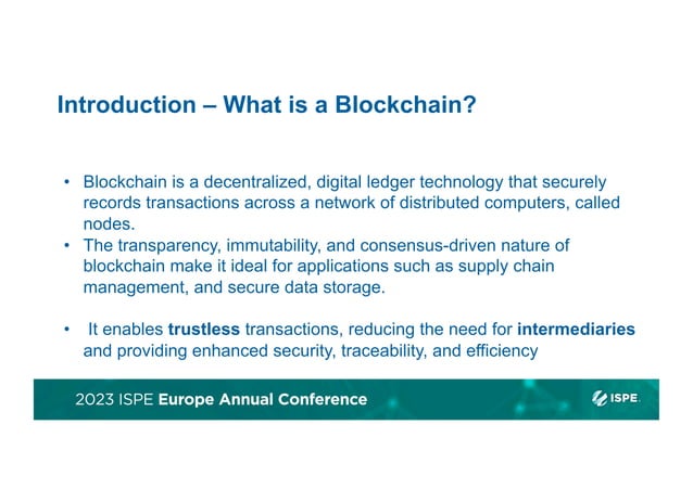 Blockchain Smart Manufacturing .pdf | Manufacturing Industry | Industries