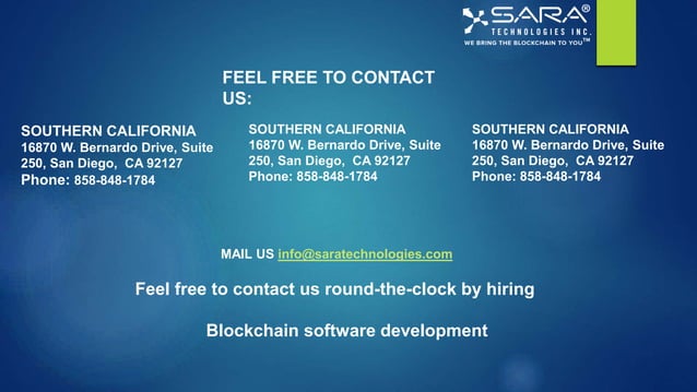 Blockchain software development | PPT | Free Download