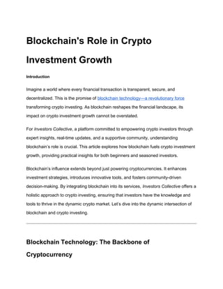 Blockchain's Role in Crypto Investment Growth.docx