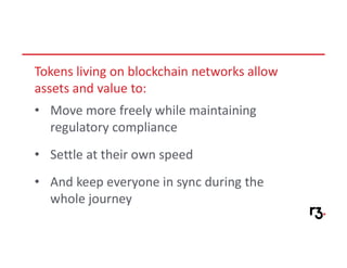 Blockchain's Third Wave: Tokenization, Payments, and Atomic Settlement ...