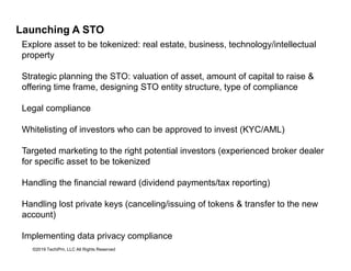 Blockchain STO Seminar | PPT