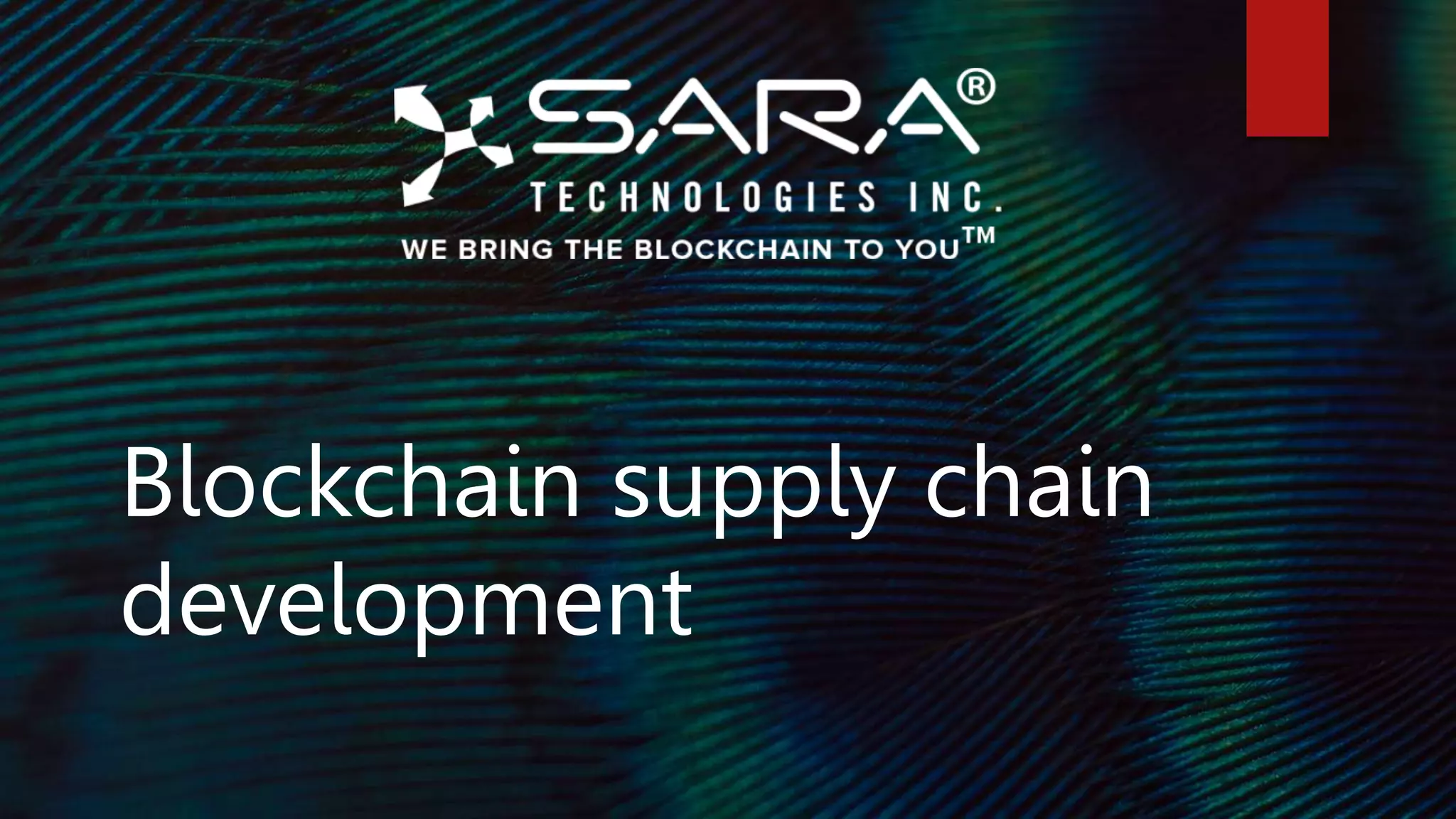 Transform Supply Chains with Blockchain Development | PPT