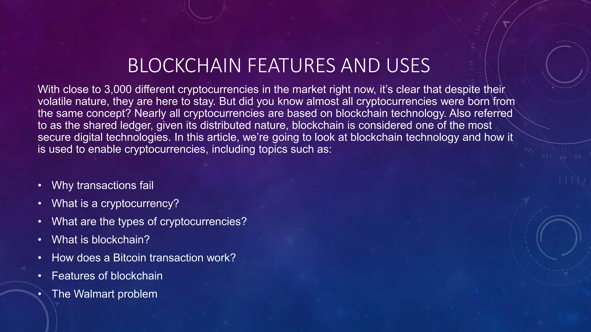 Blockchain technology | PPT
