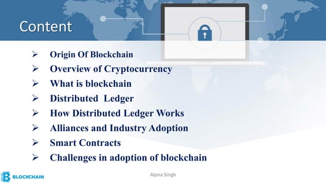 Blockchain technology | PPT
