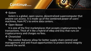 BlockChain Technology By Deep Akabari.pptx | Technology Industry | Industries