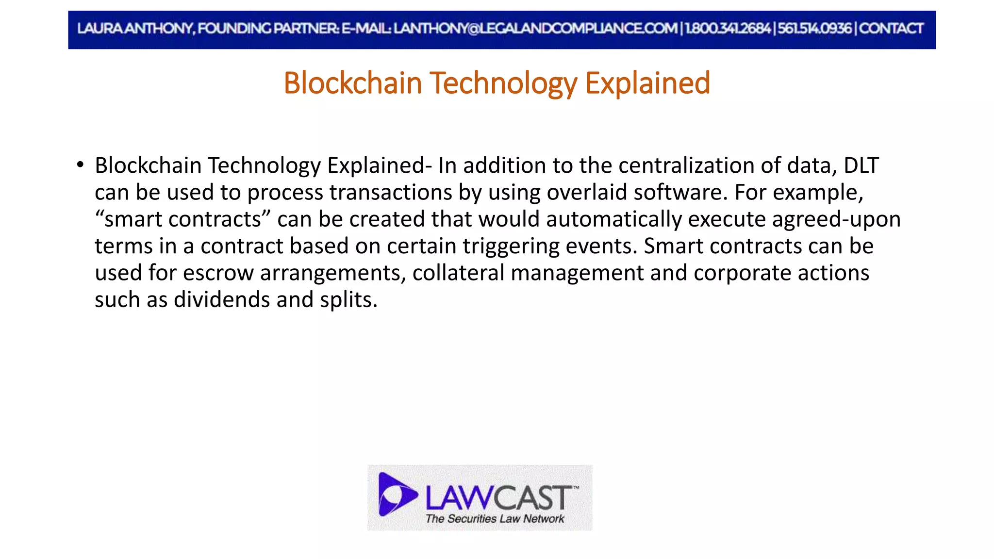 Blockchain Technology Explained | PPT