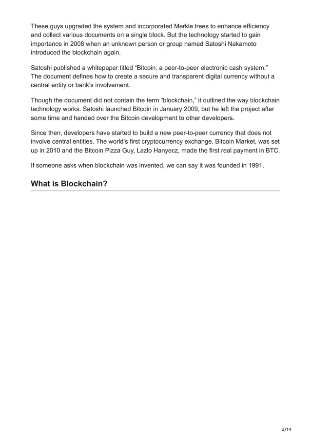 Blockchain Technology Explained | PDF | Internet | Computing