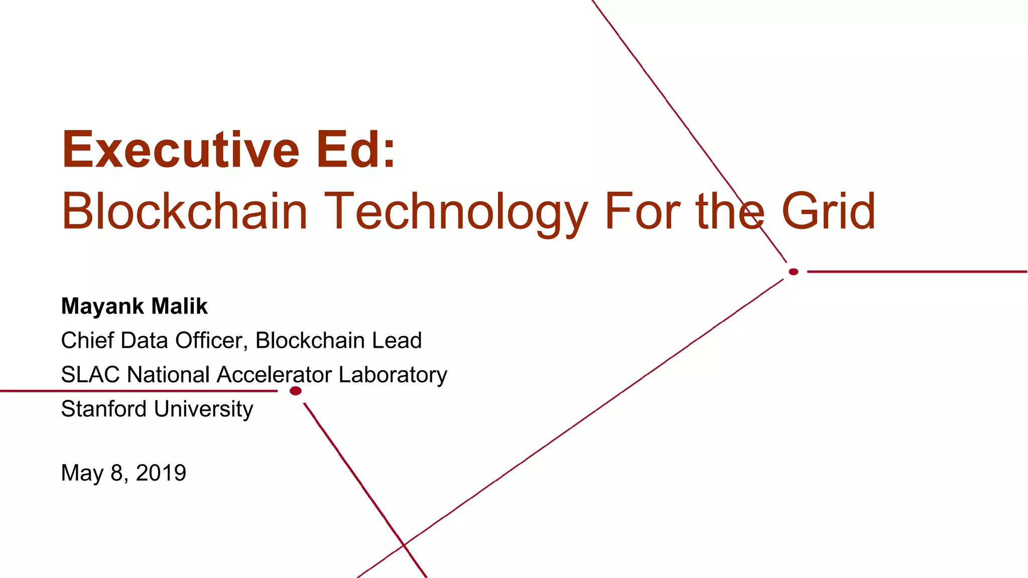 Blockchain technology for the grid | PDF