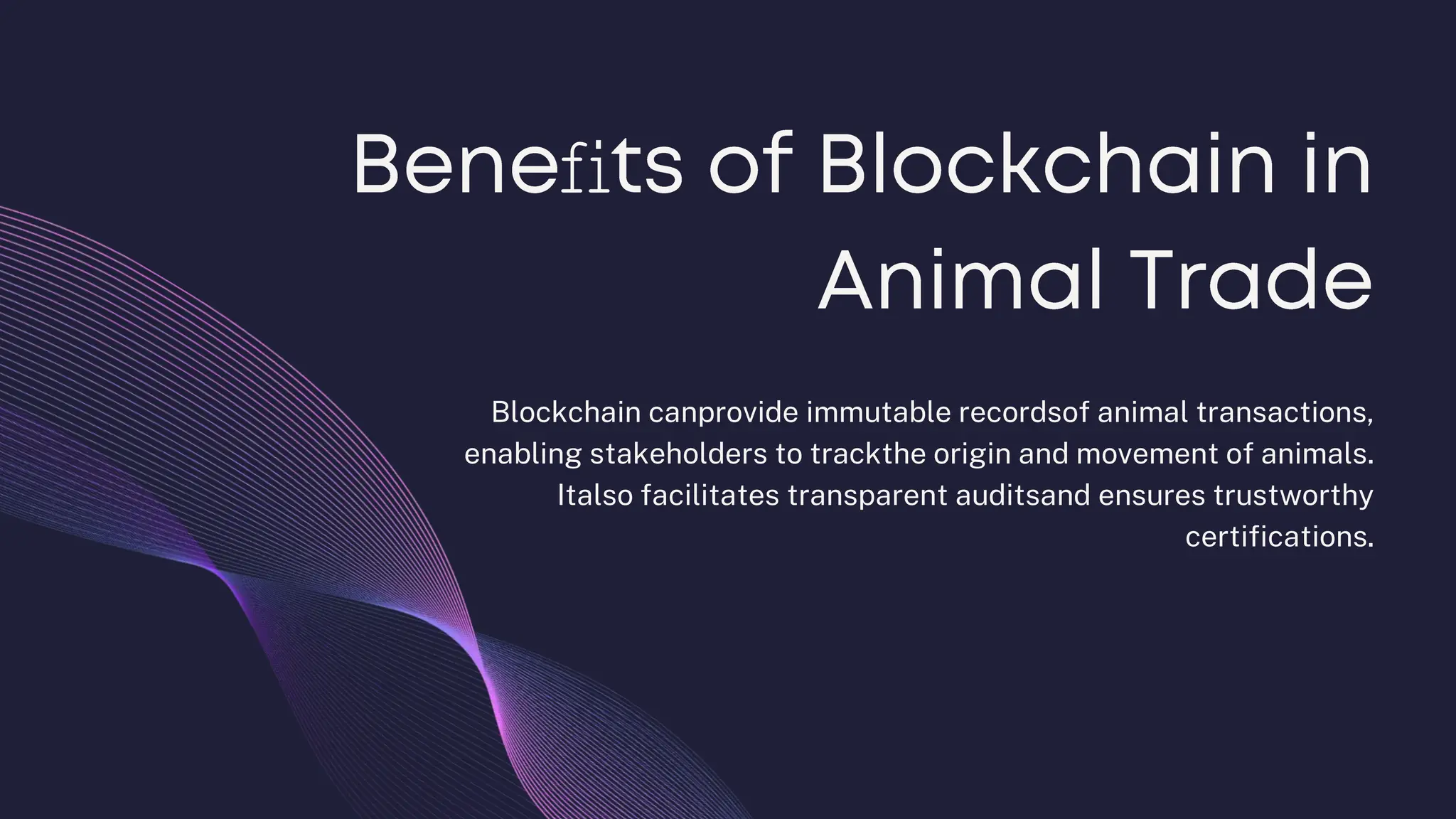 Blockchain Technology in Animal Trade Revolutionizing Accountability ...