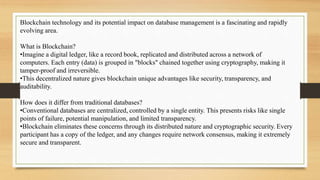 Blockchain Technology in Database Management.pptx