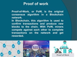 Block chain technology in pcs | PPTX