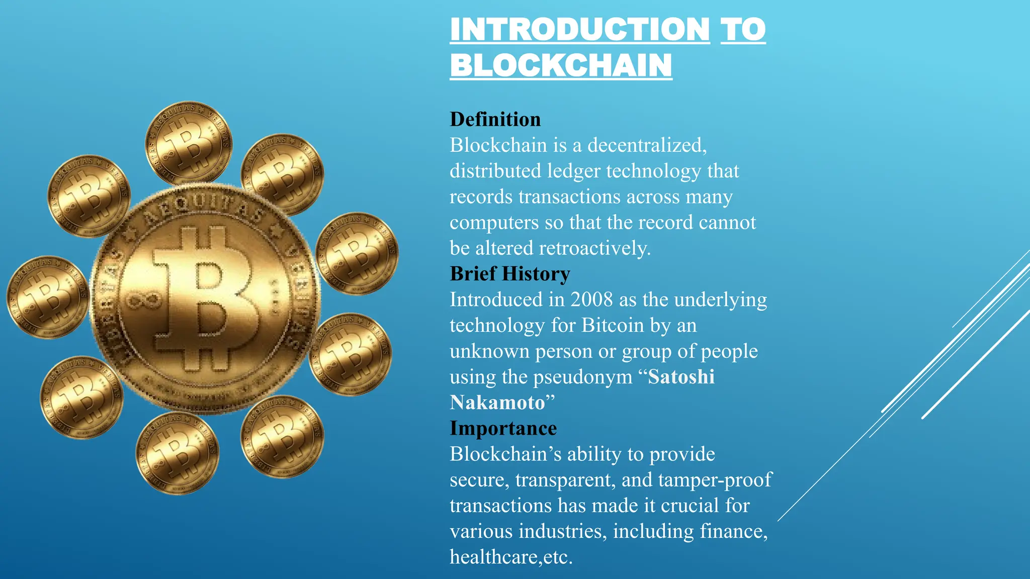 Blockchain technology technol powerpoint | PPT
