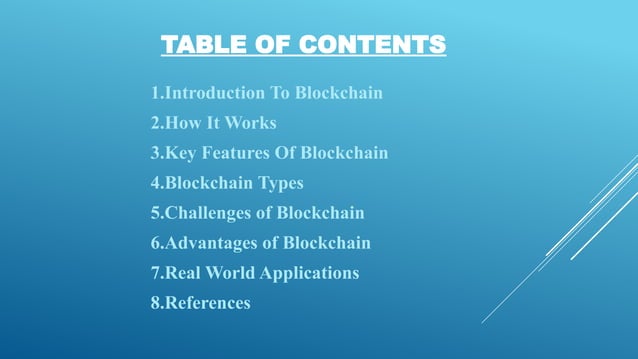 Blockchain technology technol powerpoint | PPT