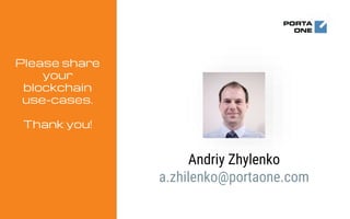 Blockchain in Telecom: Practical Cases | PPTX