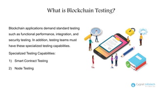 Blockchain testing | PPTX