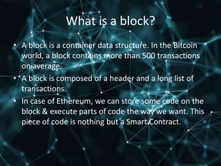 Blockchain (the era of decentralized apps) | PPT