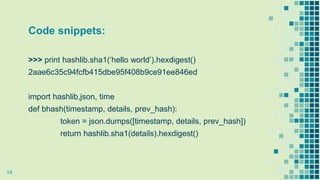 Blockchain: The New Technology of Trust | PPTX | Technology Industry | Industries