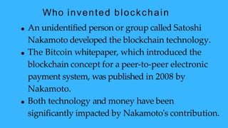 Blockchain Training in Chennai .pptx