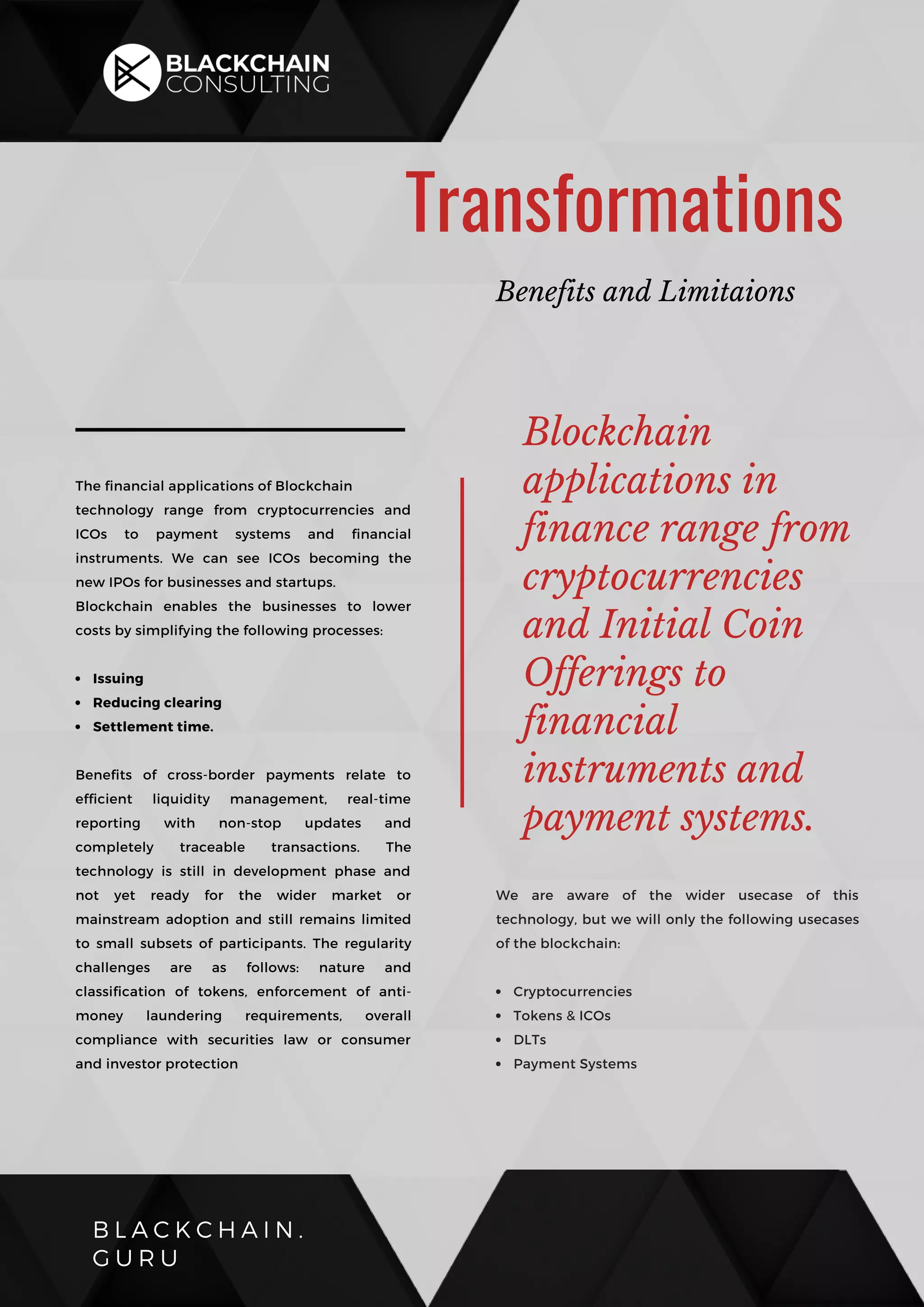 Blockchain: transforming different sectors | PDF