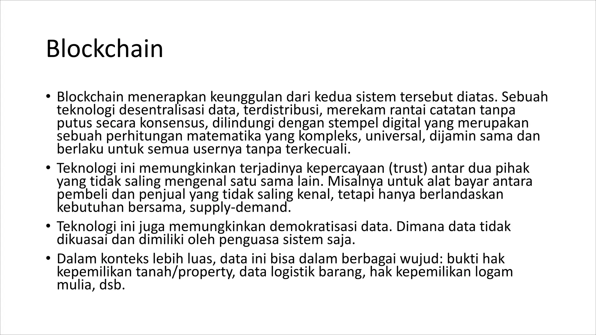 Blockchain untuk Big Data | PDF