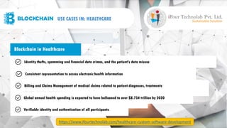 Blockchain Use Cases in Healthcare Industry - iFour Technolab Pvt. Ltd. | PPT