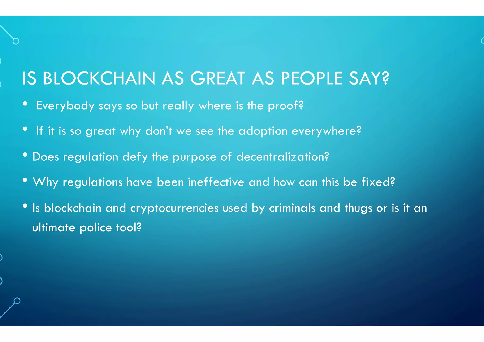 Blockchain Use Cases Ppt