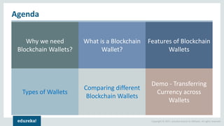 Blockchain Wallet | Blockchain Tutorial for Beginners | Blockchain Training | Edureka | PDF