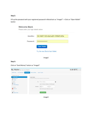 Blockchain wallet to bitkingdom wallet | PDF