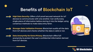 Blockchain With IoT - Top Blockchain IoT Use Cases | PDF