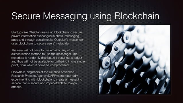 Blockchain based Security Architectures - A Review | PPT