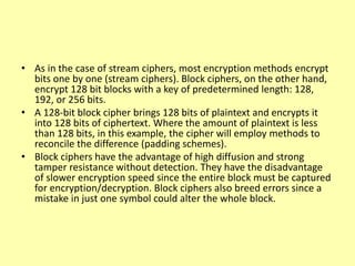Block Cipher and its Design Principles | PPT | Computing | Technology & Computing