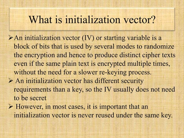 Block Cipher Modes Of Operation Pptx Programming Languages Computing