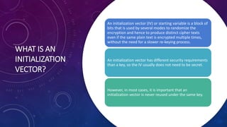 Block cipher modes of operations | PPT