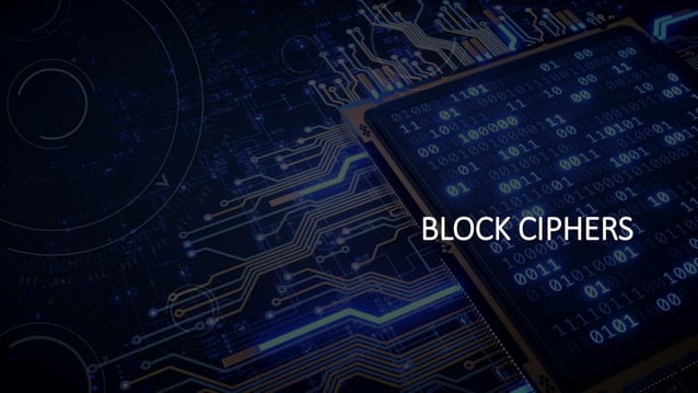 Block cipher modes of operations | PPT