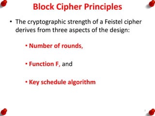 Block ciphers & public key cryptography | PPTX