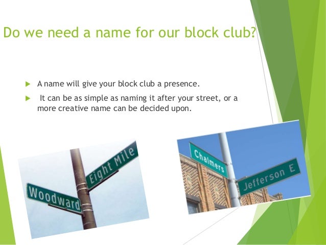 How to start a Block Club in Detroit