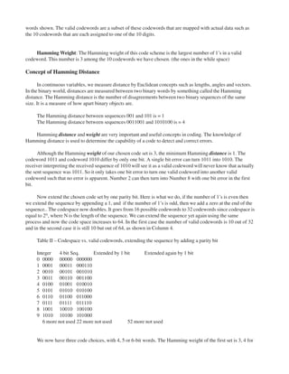 Block codes | PDF | Computer Networking | Computing