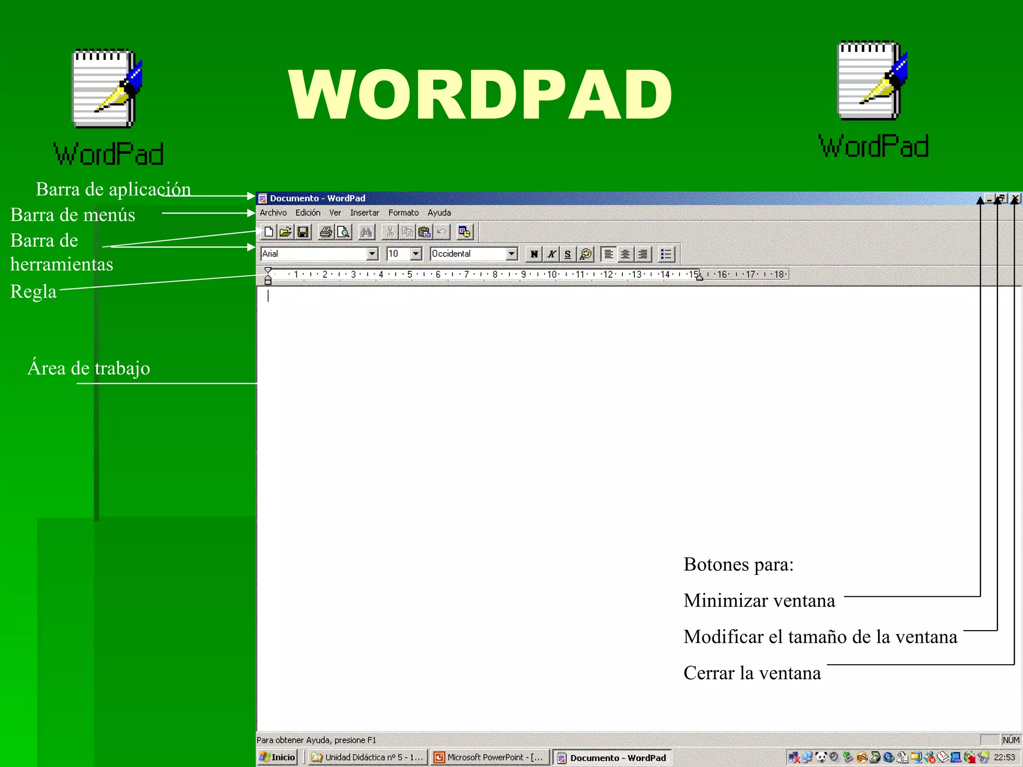 Block de notas y wordpad | PPT