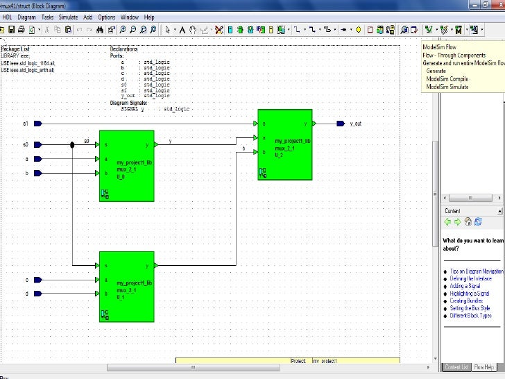 Block diagram design