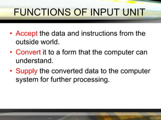 Block diagram of a computer | PPT