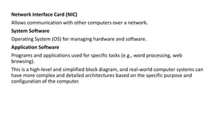 Block Diagram of a Computer | PPTX