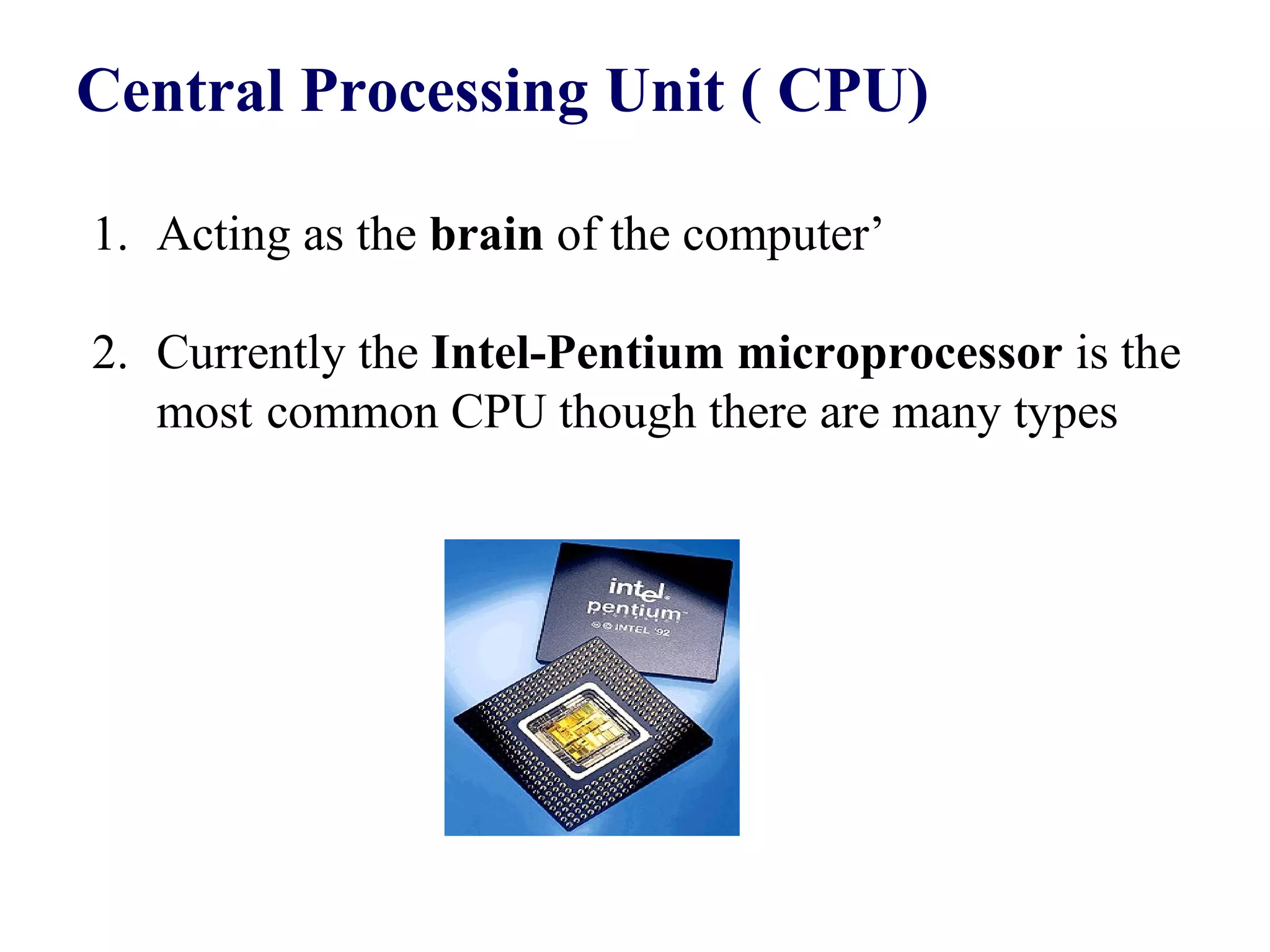 Block diagram of computer 02 | PPT