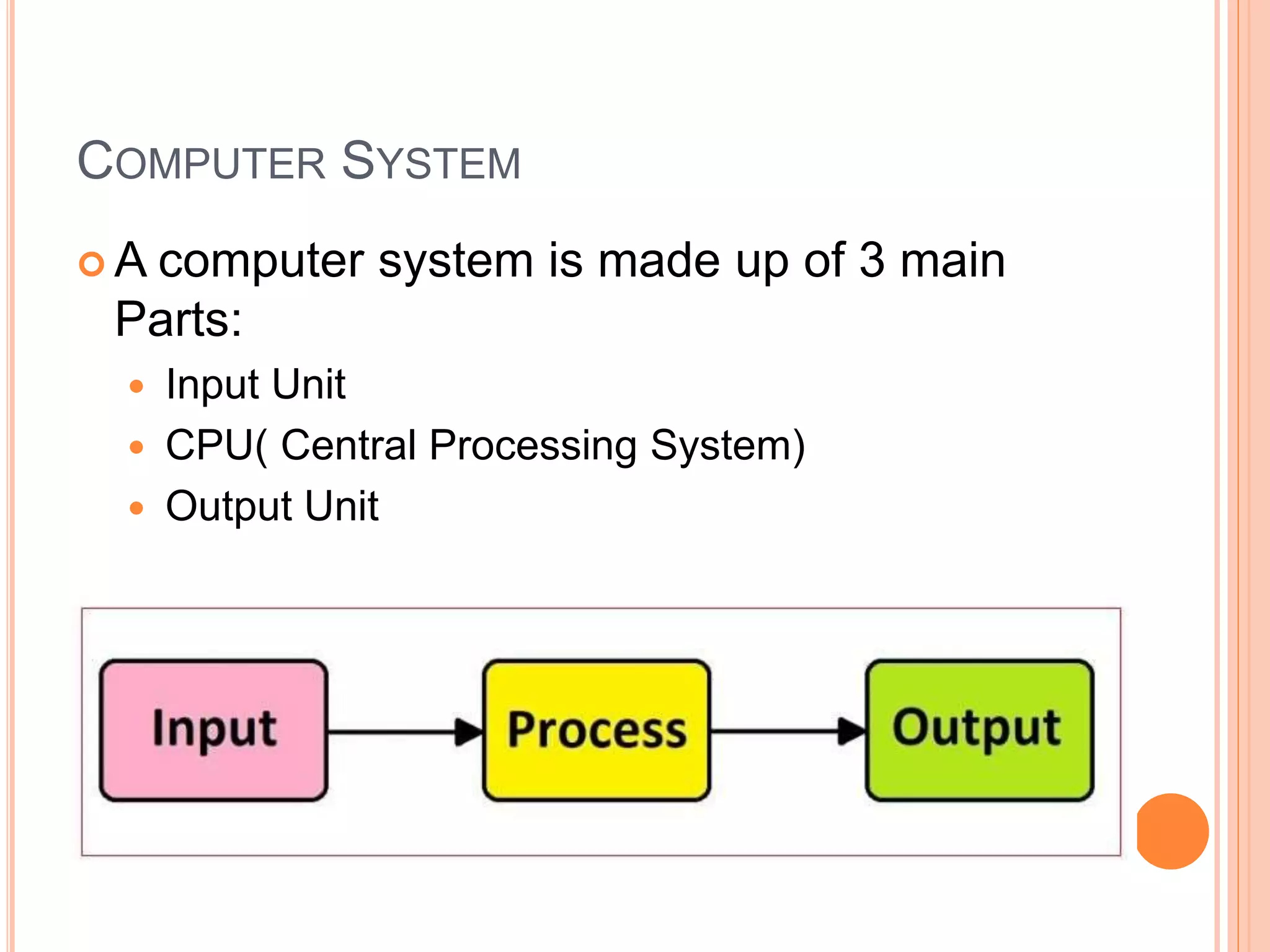 Block diagram of computer & storage unit of memory | PPT