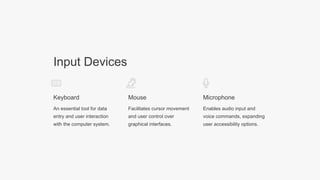 Architecture of Block diagram of Computer System | PPTX