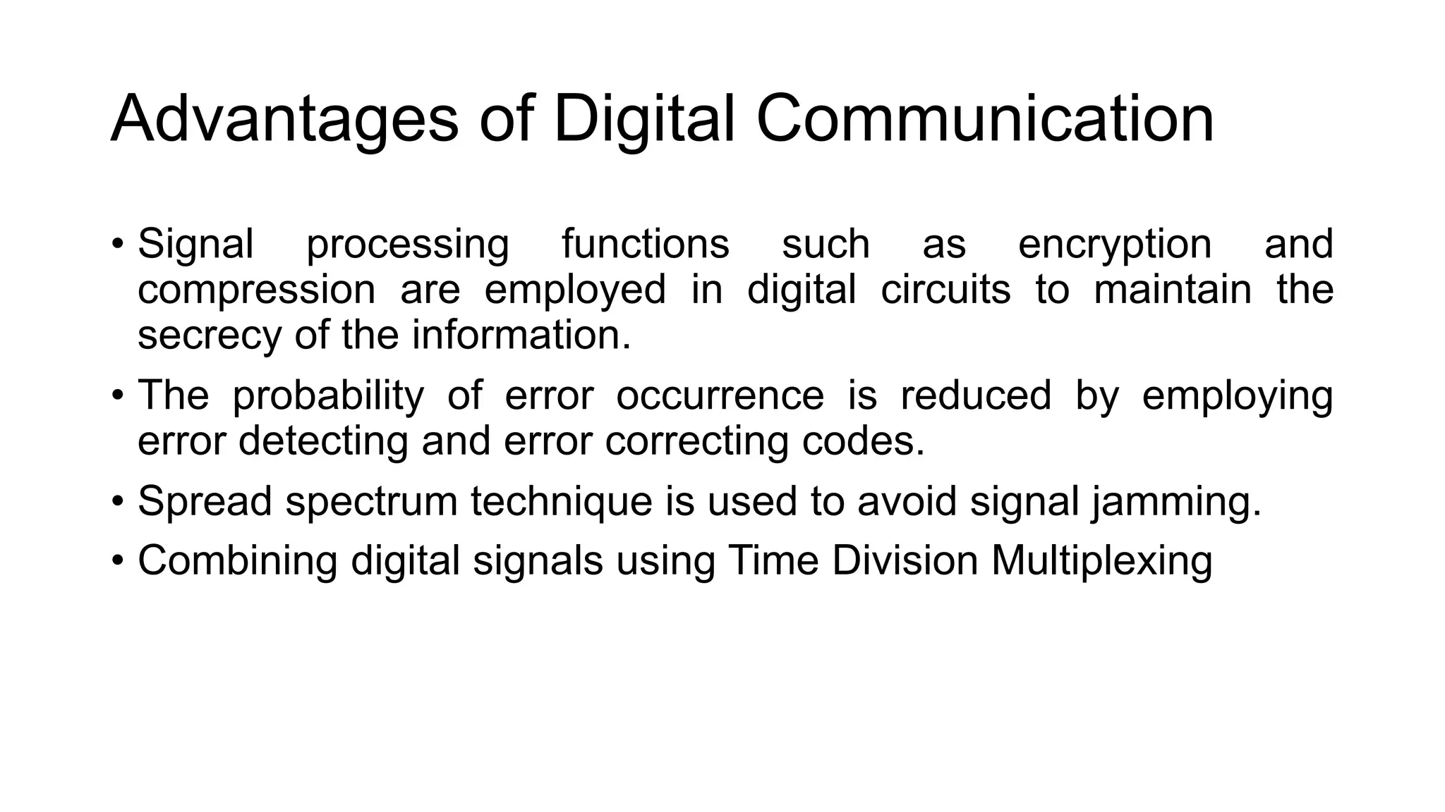Block diagram of digital communication | PPTX