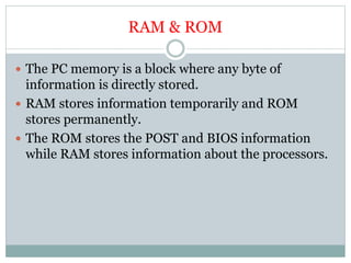 Block diagram of motherboard | PPTX