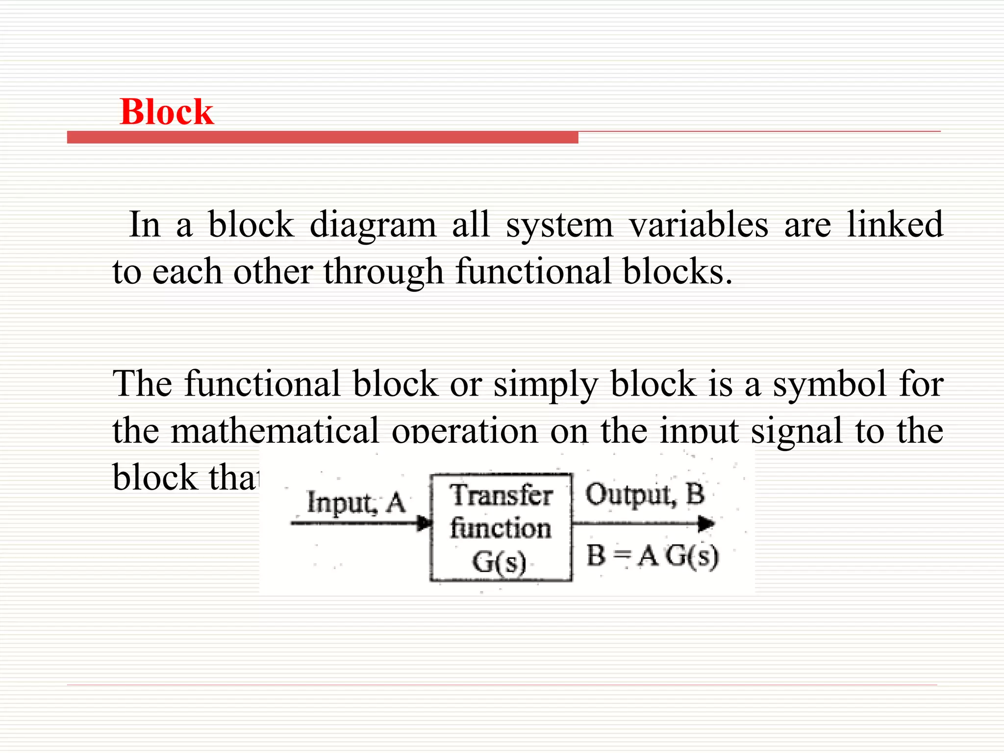 Block diagram reduction techniques | PDF