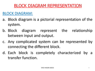 Block diagram representation 3 | PPT