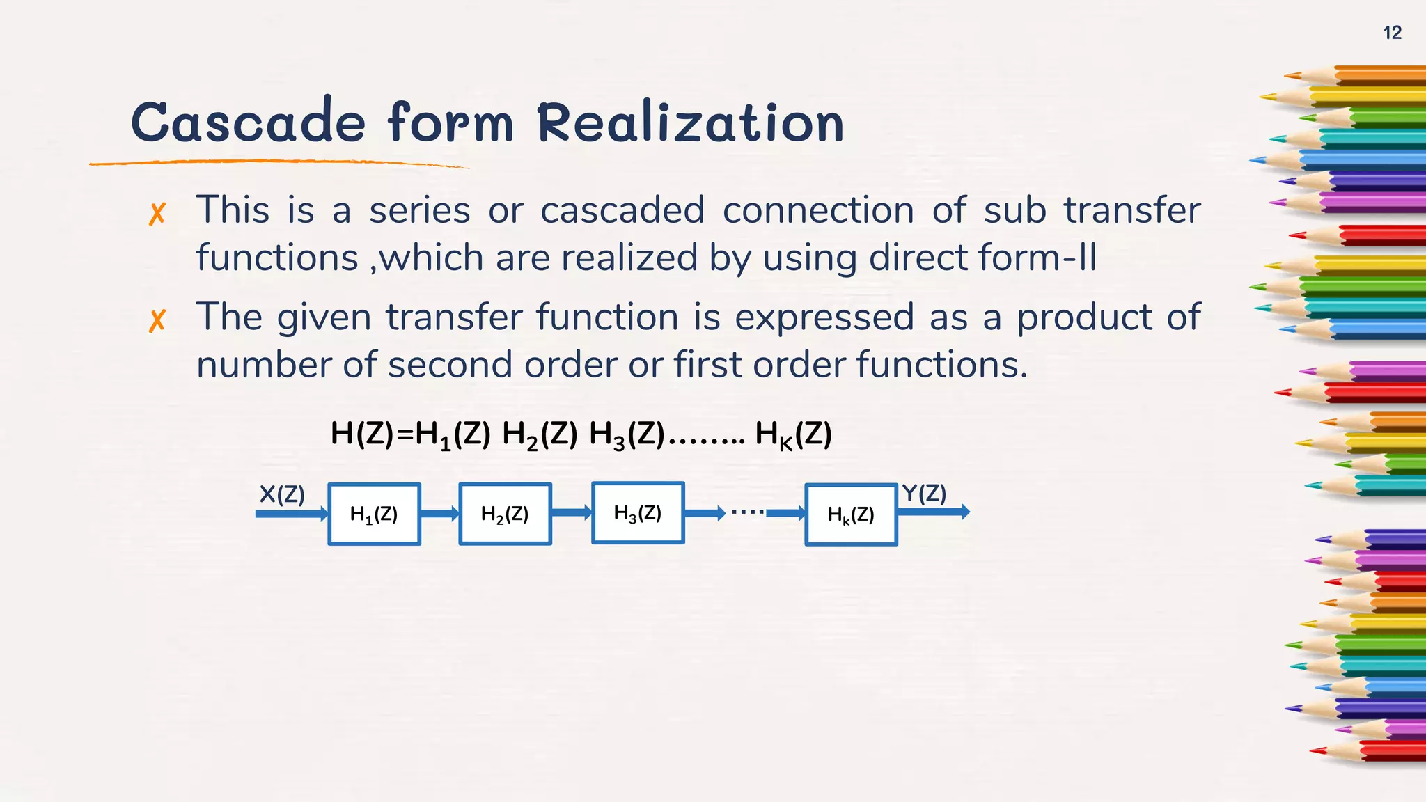 Block diagram representation of DT systems | PPTX