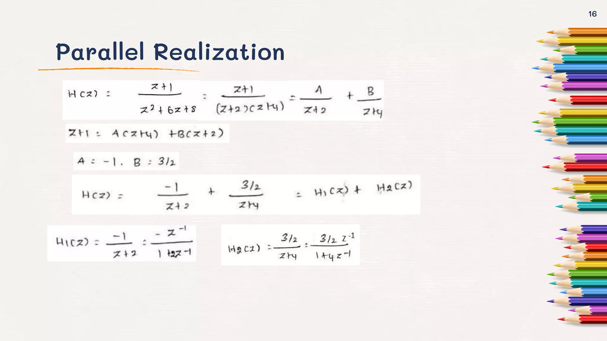 Block diagram representation of DT systems | PPTX